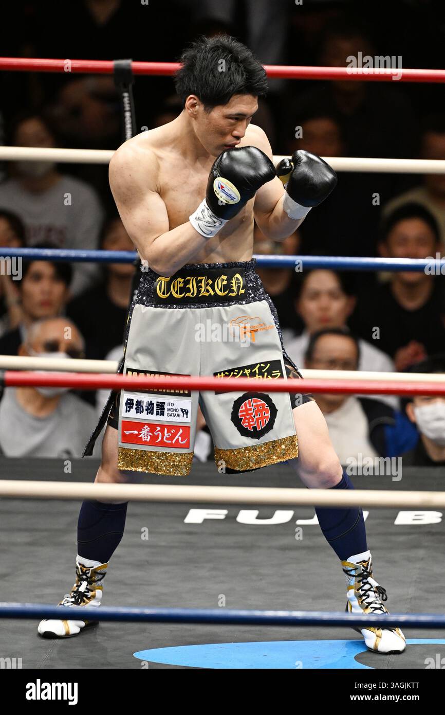 Tokyo, Japan, Credit: MATSUO. 8th Apr, 2025. Ryota Toyoshima Boxing ...