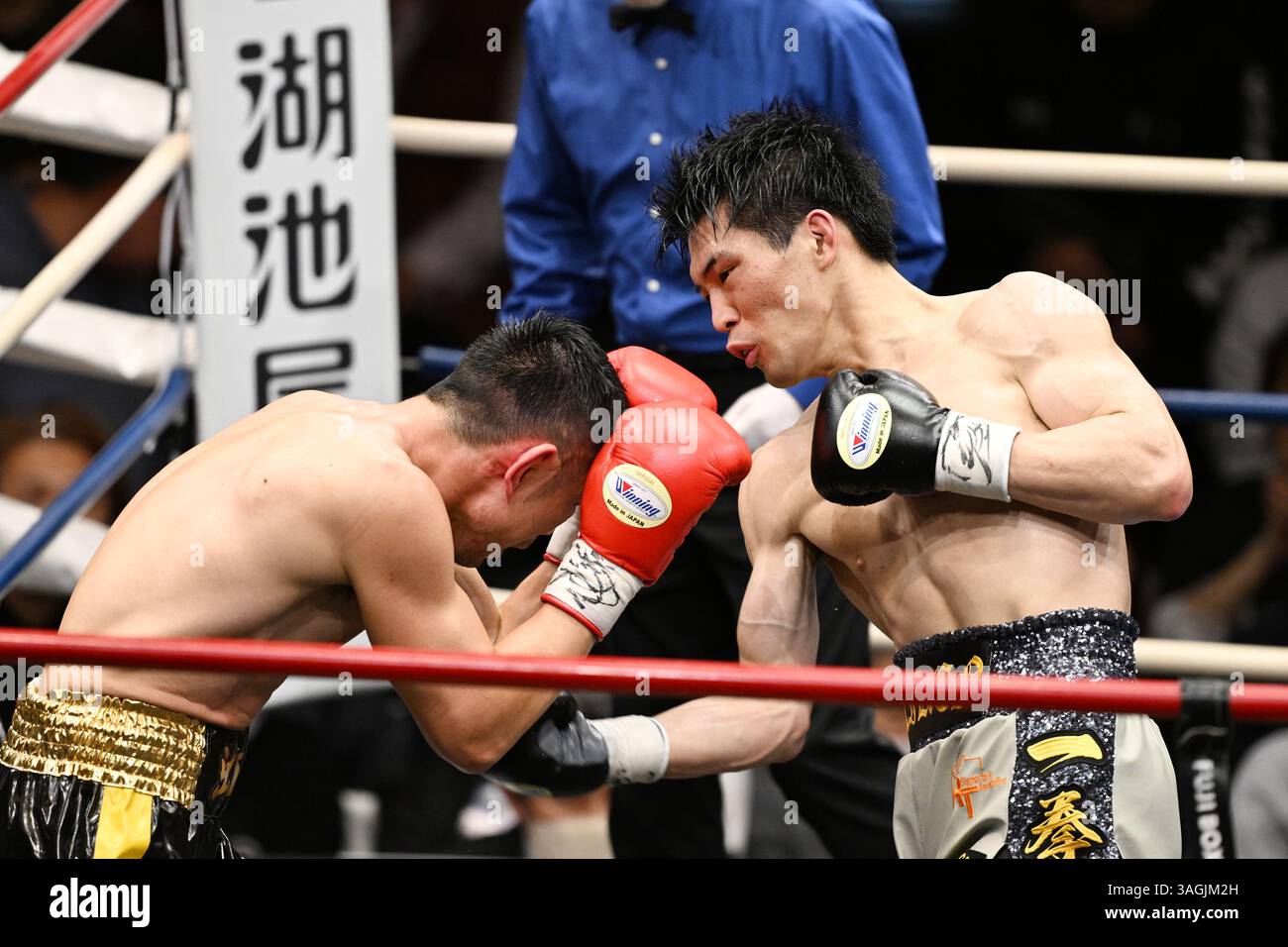 Tokyo, Japan, Credit: MATSUO. 8th Apr, 2025. (L-R) Yuichi Ideta, Ryota ...