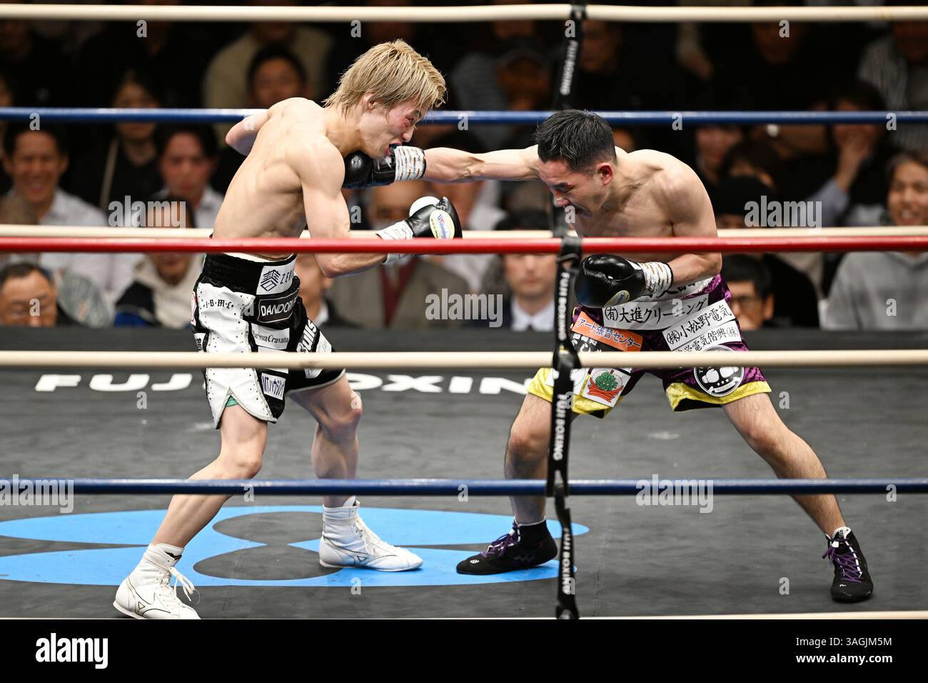 Tokyo, Japan, Credit: MATSUO. 8th Apr, 2025. (L-R) Ryota Yamauchi ...