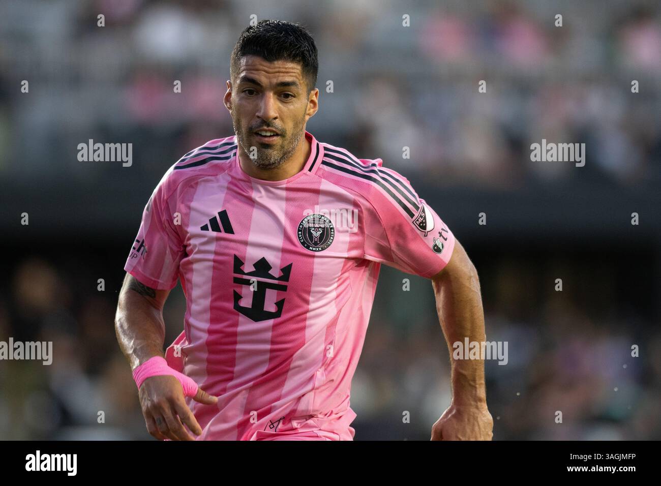 Fort Lauderdale, Florida; USA. Uruguayan striker Luis Suarez playing ...