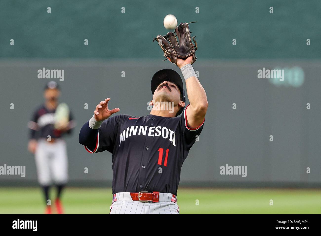 April 8, 2025: Minnesota Twins second baseman Mickey Gasper (11 ...