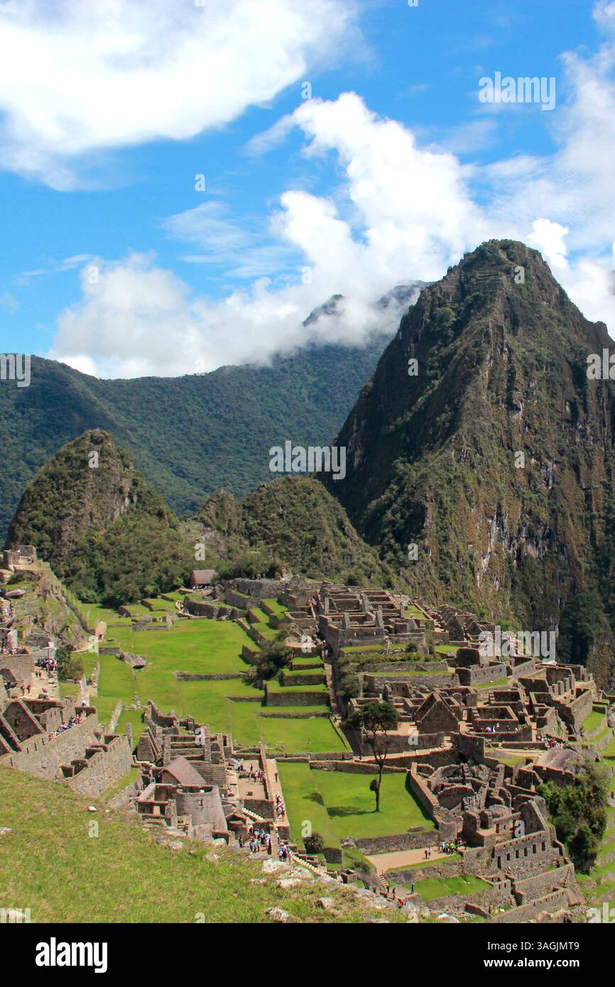 Machu Picchu, ancient Inca city, one of the most precious treasures of ...