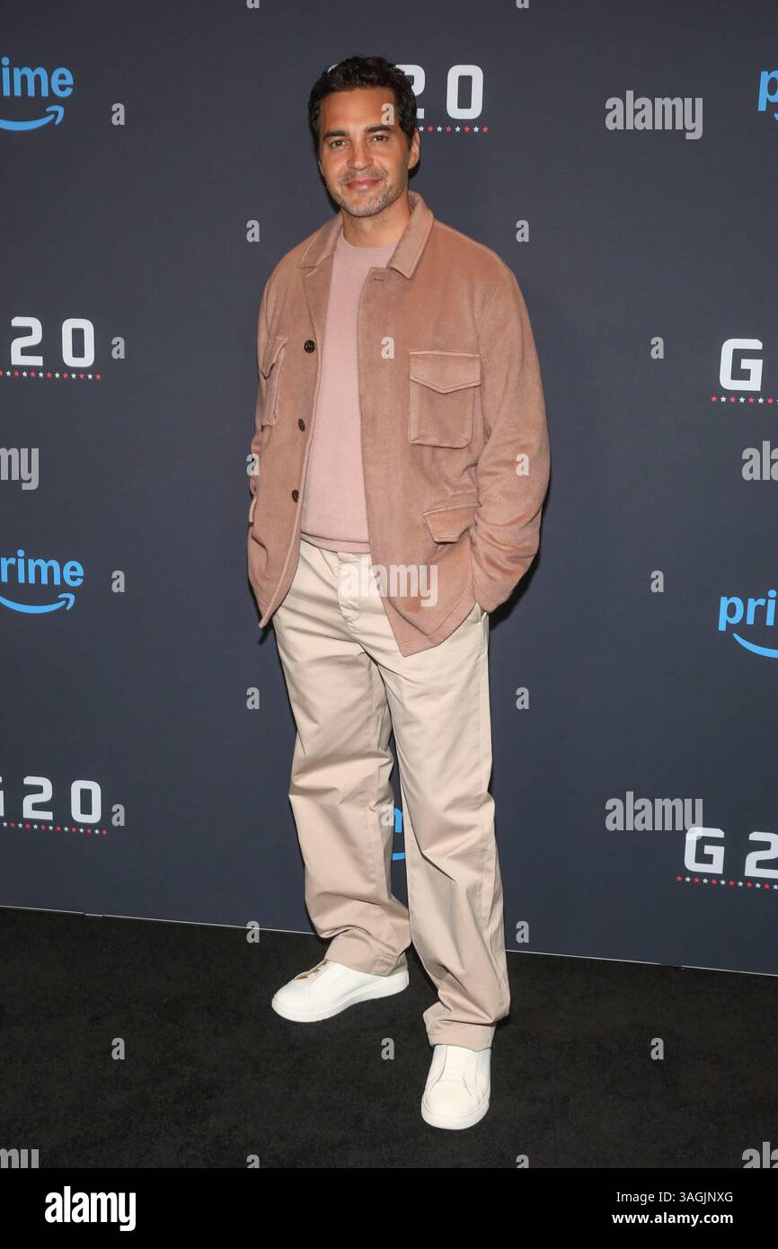 Actor Ramon Rodriguez attends the special screening of "G20" at the ...