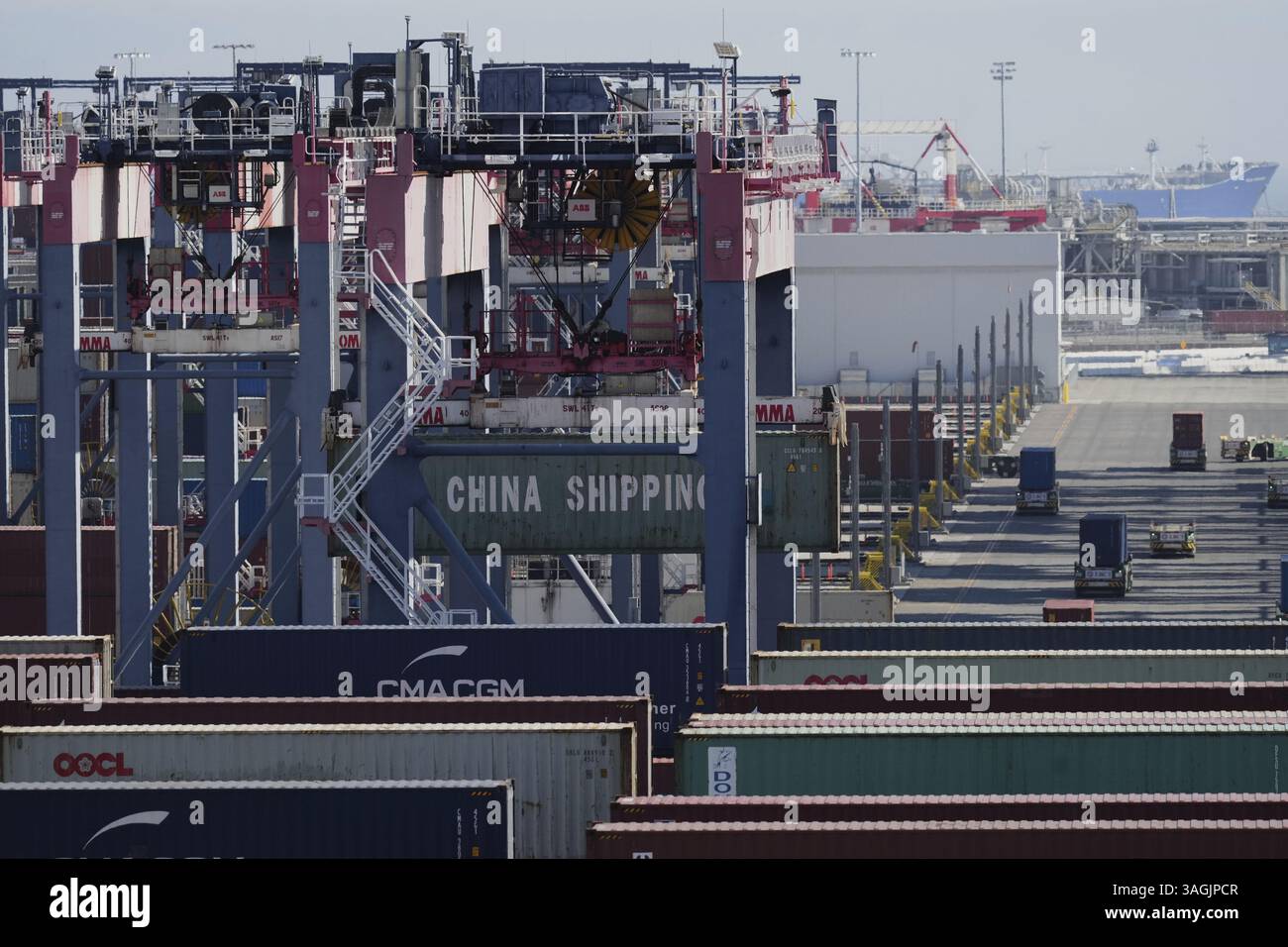 Zero emission autonomous battery-powered transport vehicles, right ...