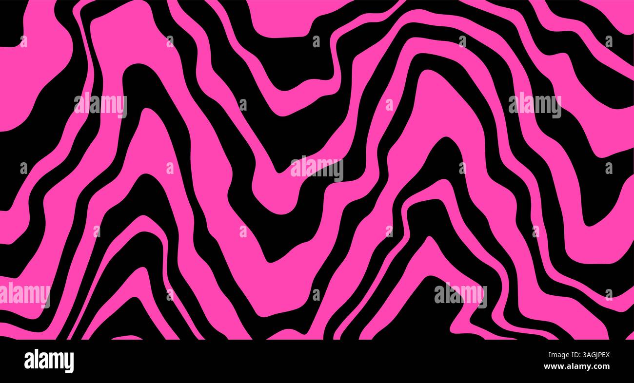 Abstract, liquid wild animal pattern. Vector illustration Stock Vector ...
