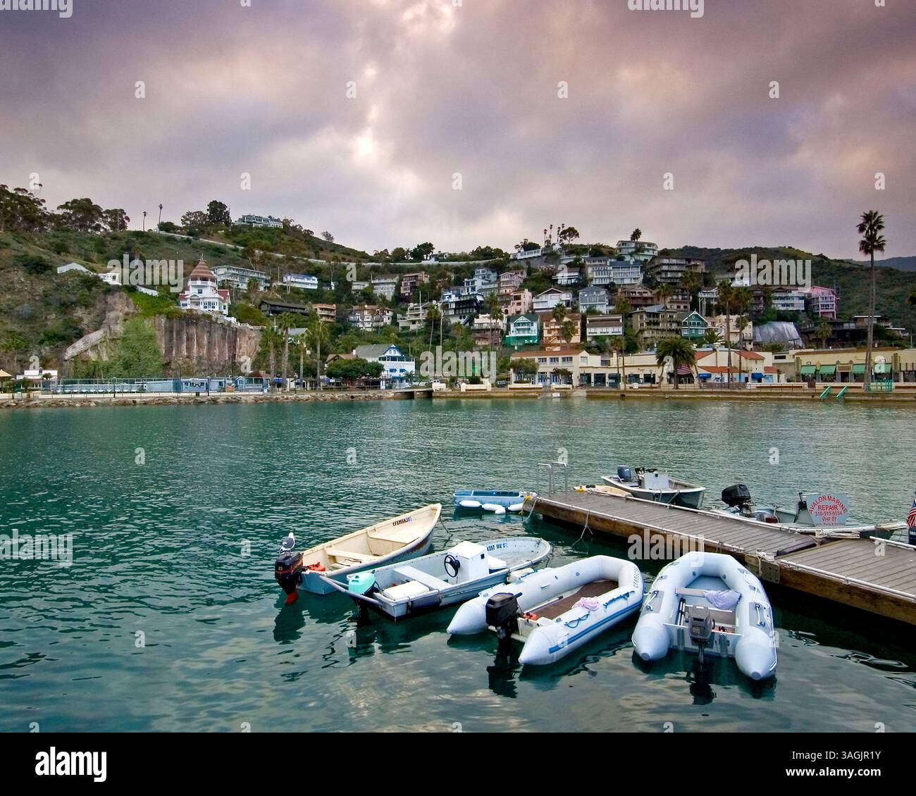 Catalina Island, Avalon California Stock Photo - Alamy
