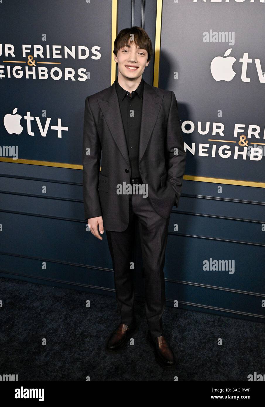 Donovan Colan attends the Apple TV+ premiere of "Your Friends ...