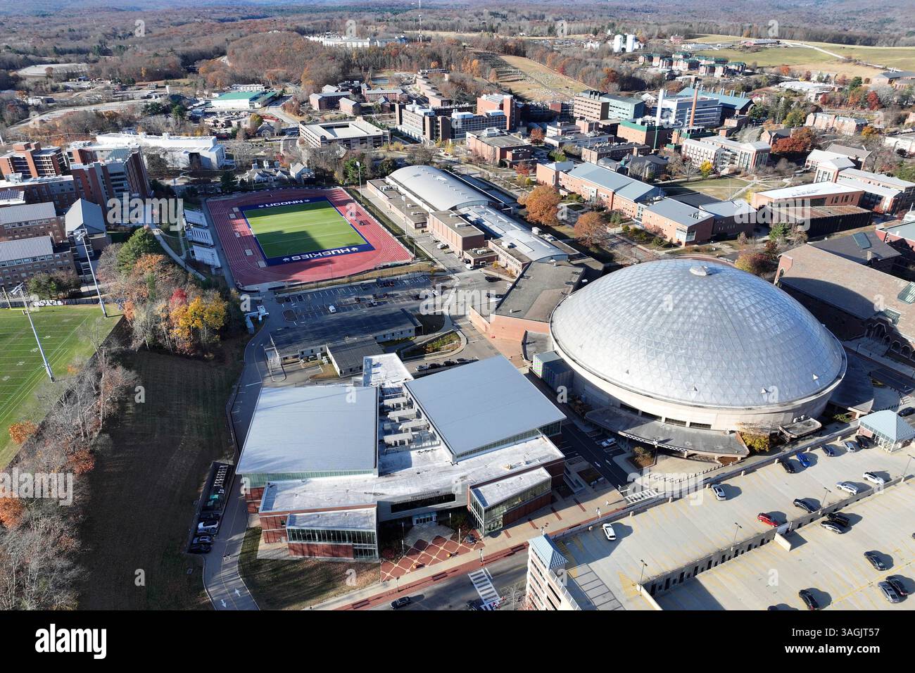 A general overall view of the Harry A. Gampel Pavilion, Werth Family ...