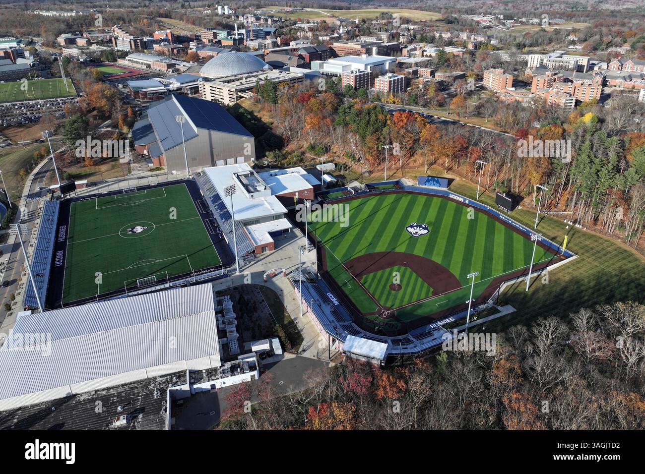 A general overall view of the Joseph J. Morrone Stadium at Rizza ...