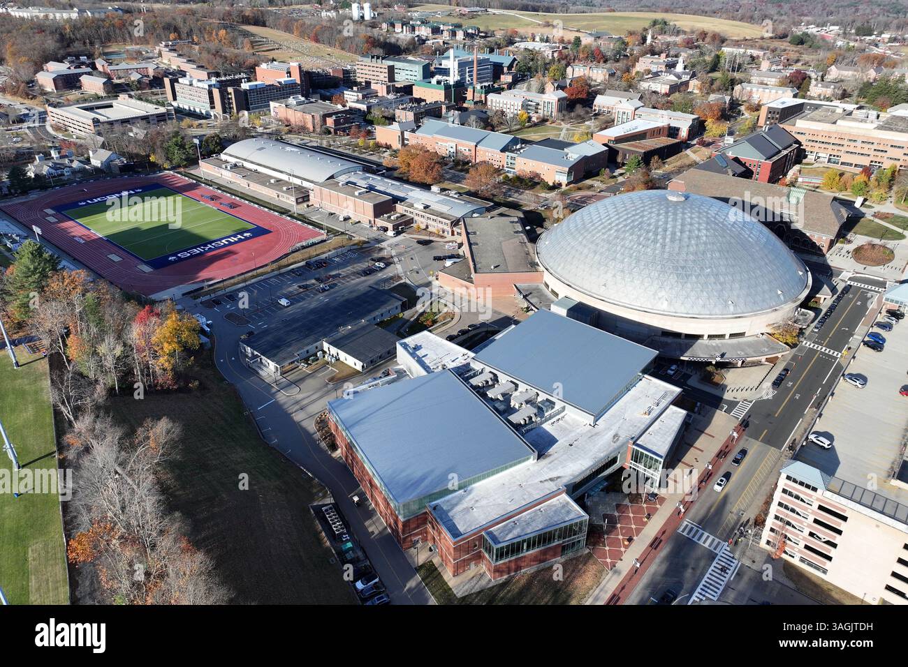 A general overall view of the Harry A. Gampel Pavilion, Werth Family ...