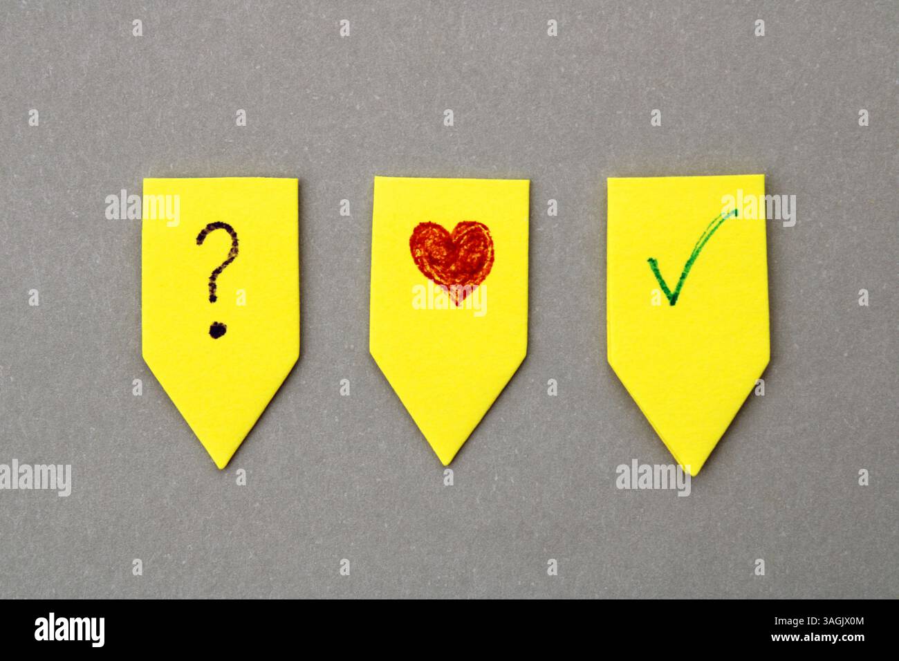 Different stages of the process, questioning, passionate work and ...