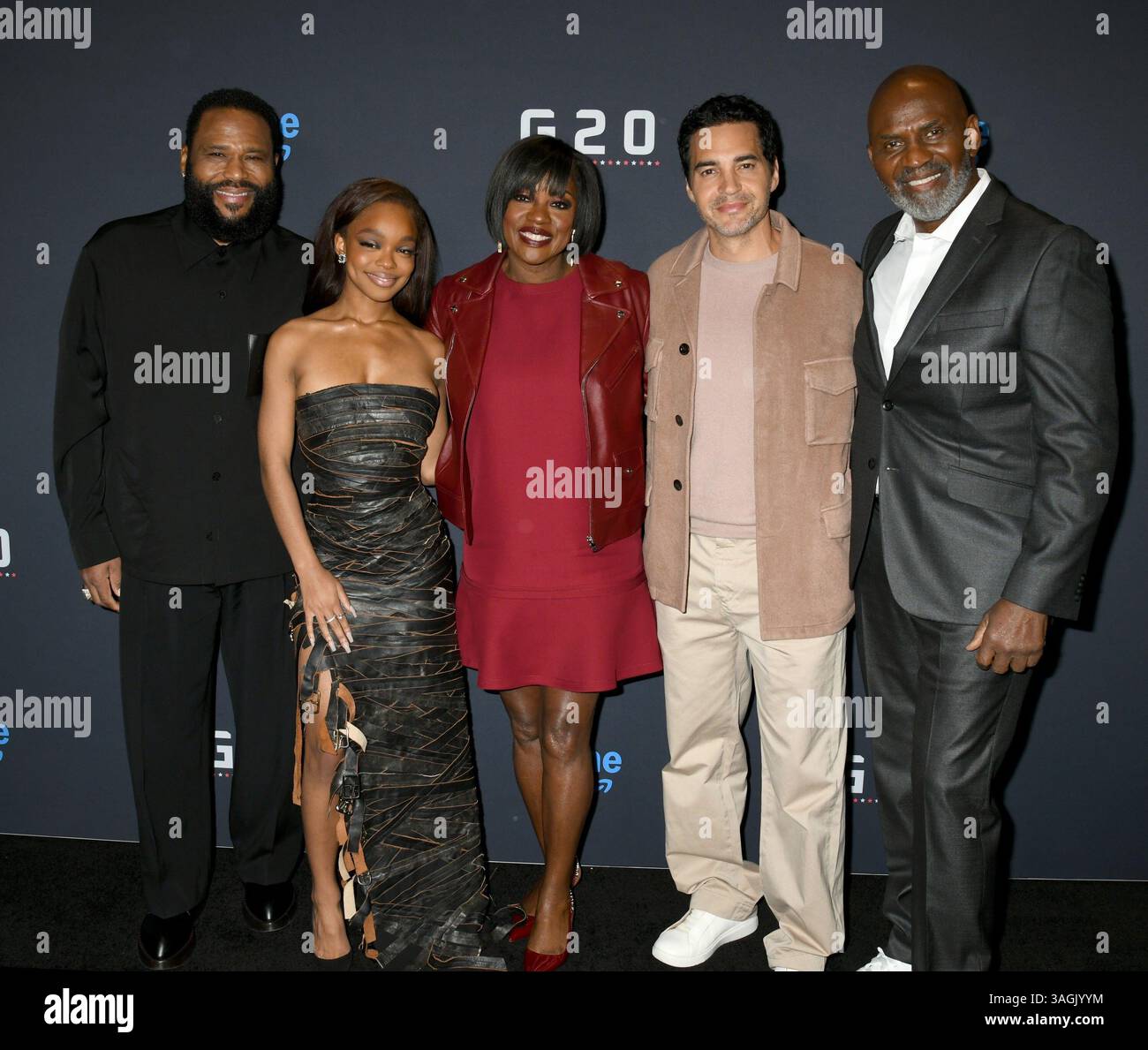 Ny. 08th Apr, 2025. Anthony Anderson, Marsai Martin, Viola Davis, Ramon ...