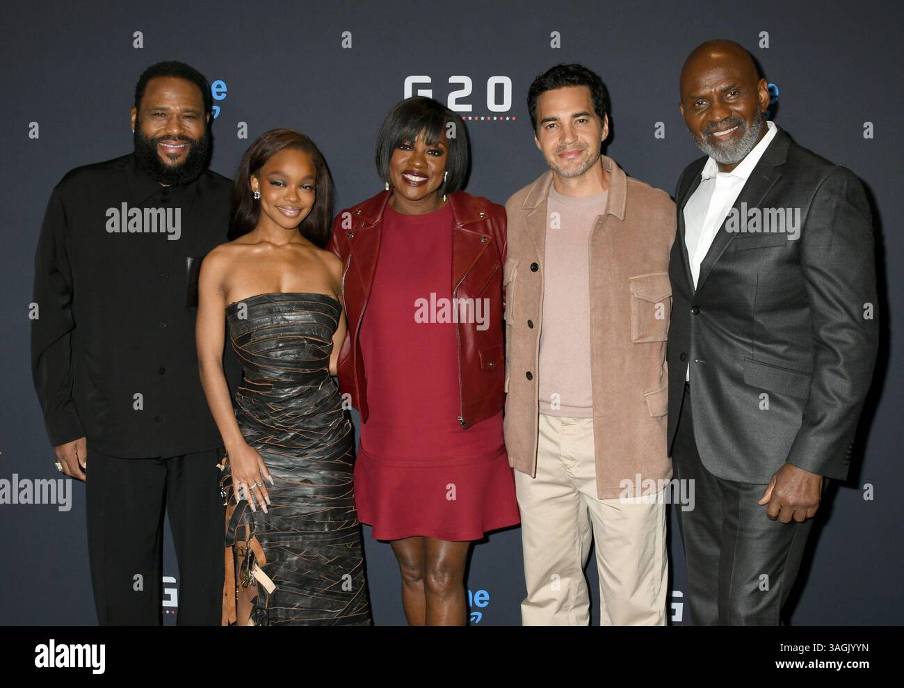 Ny. 08th Apr, 2025. Anthony Anderson, Marsai Martin, Viola Davis, Ramon ...