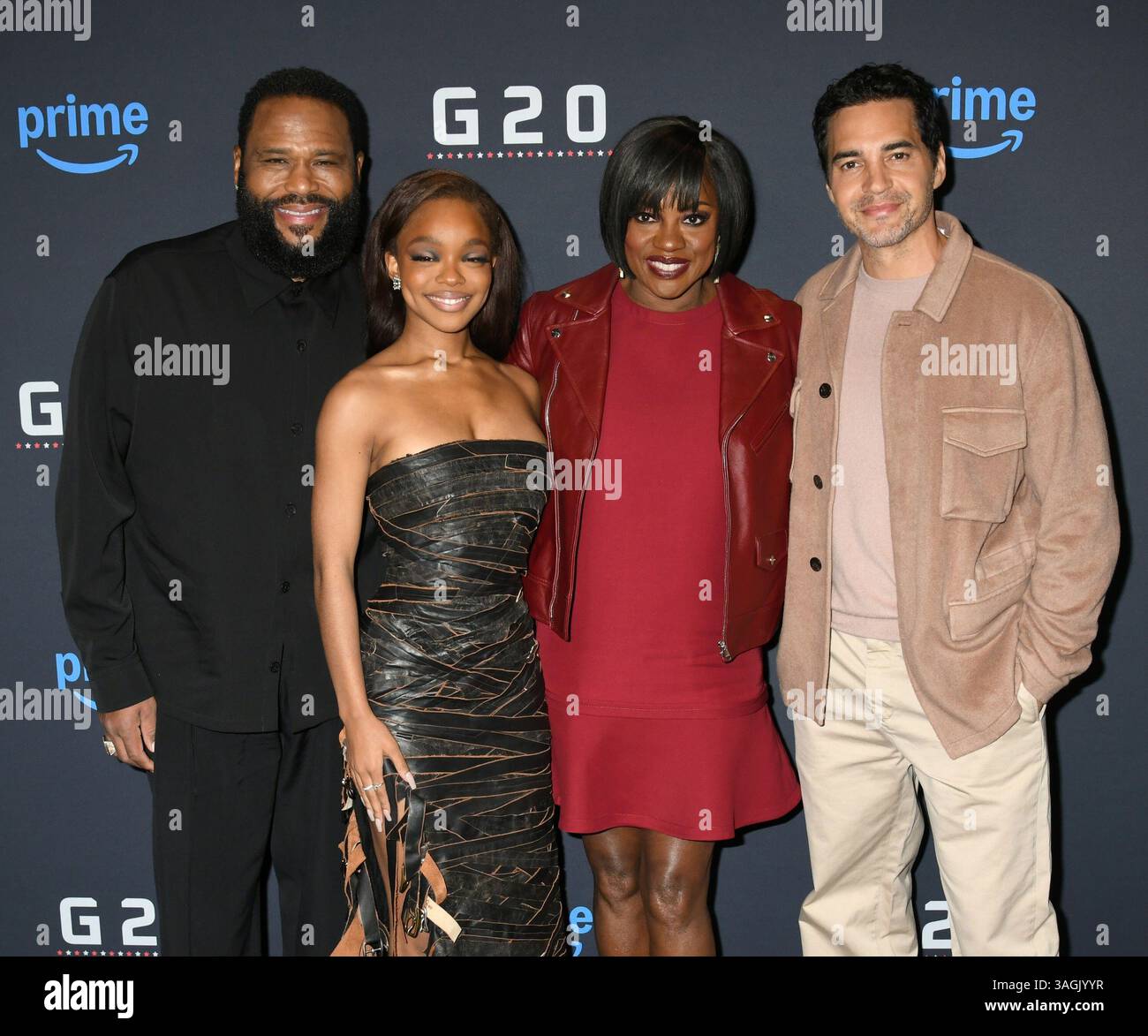 Ny. 08th Apr, 2025. Anthony Anderson, Marsai Martin, Viola Davis, Ramon ...