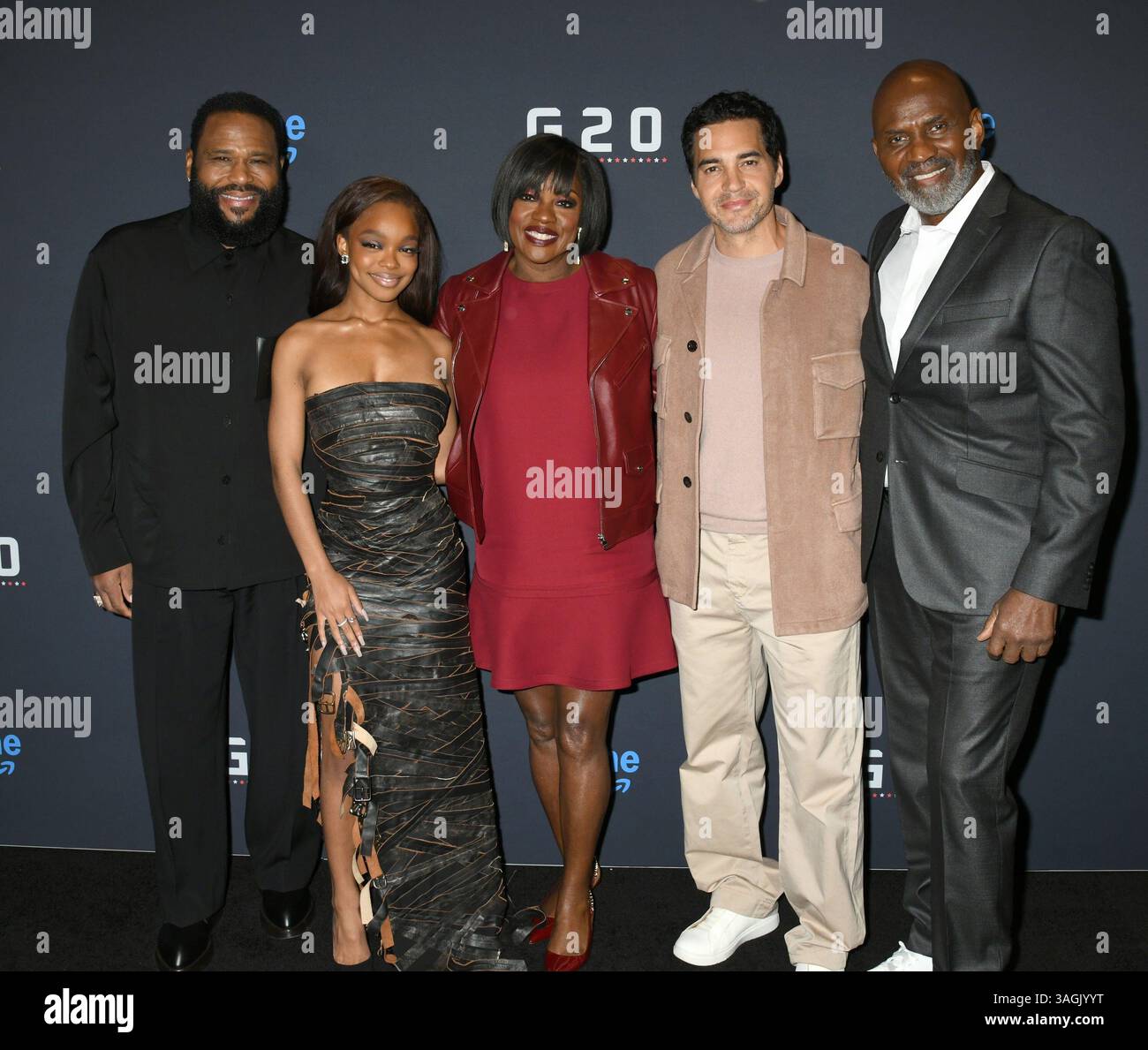 Ny. 08th Apr, 2025. Anthony Anderson, Marsai Martin, Viola Davis, Ramon ...