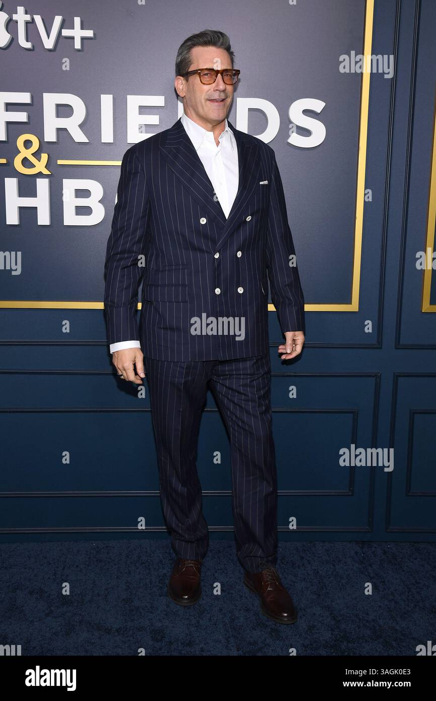 Actor Jon Hamm attends Apple TV+'s 'Your Friends & Neighbors' Series ...