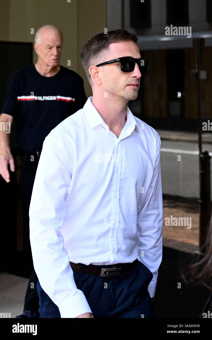 Jack Marvelly leaves Parramatta Local Court, Sydney, Wednesday, April 9 ...