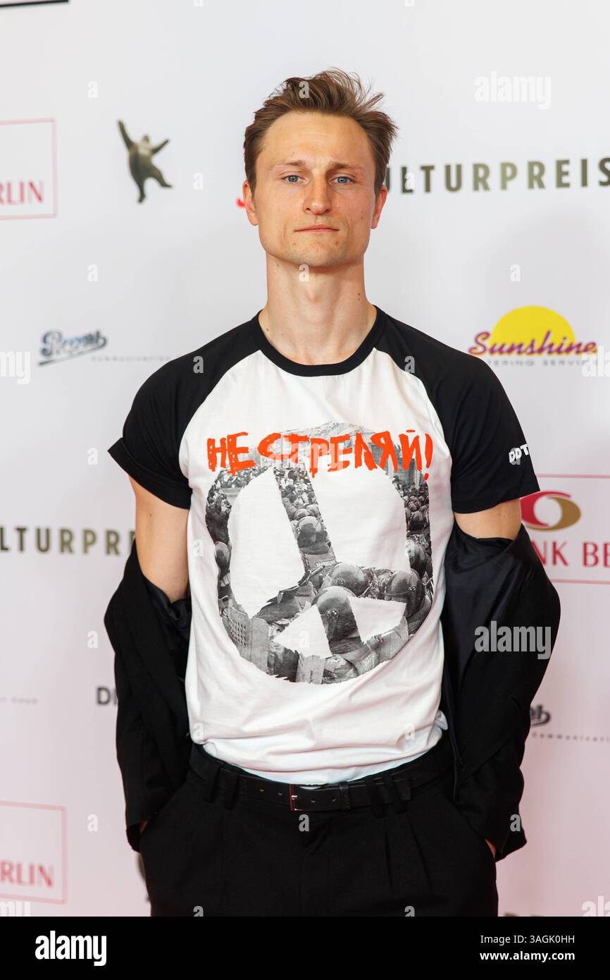 Preisverleihung - B.Z.-Kulturpreis Oleg Tikhomirov beim B.Z.-Kulturpreis 2025 im Theater am ...