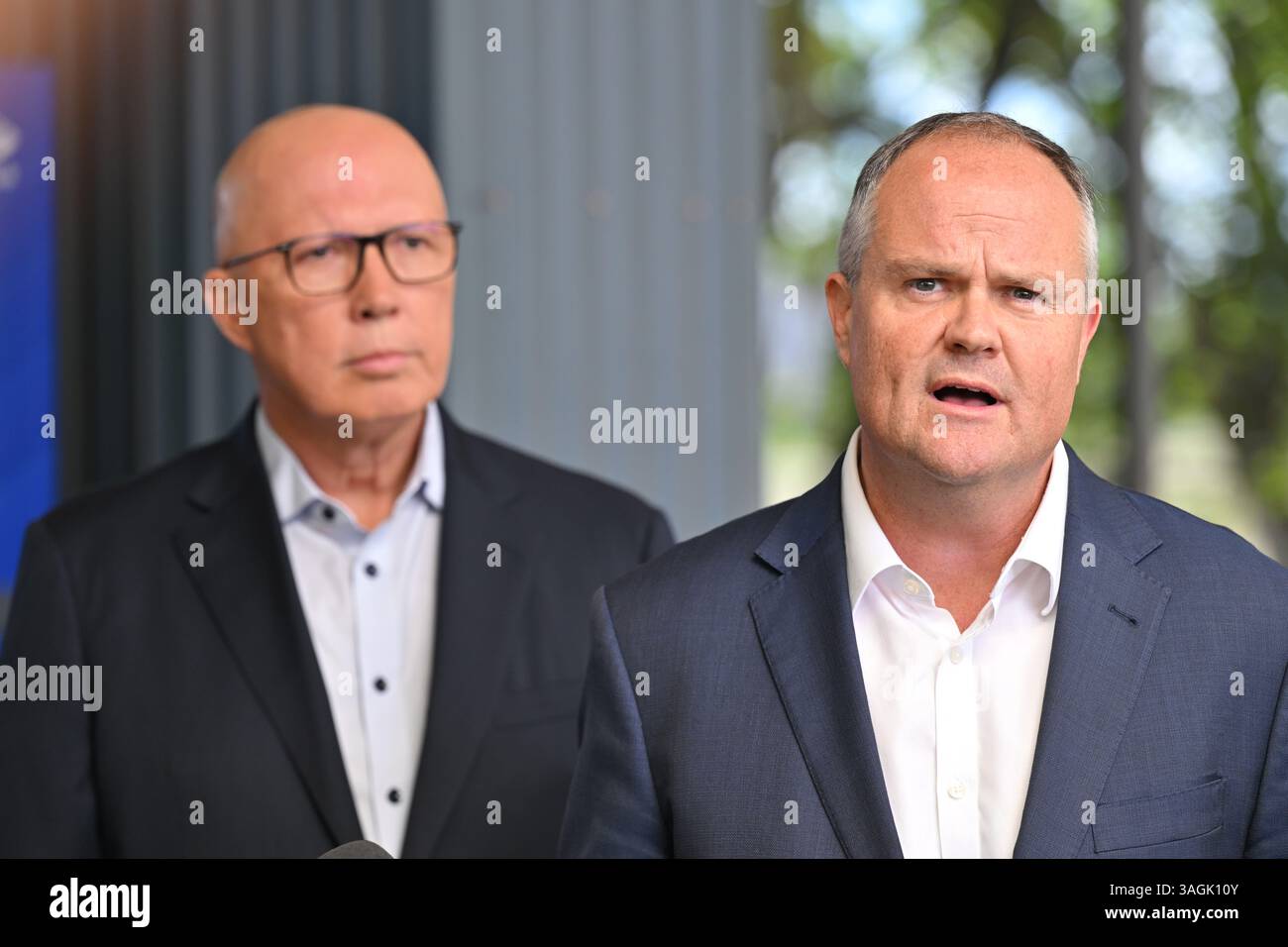 Leader of the Opposition Peter Dutton and Shadow Minister for Climate ...