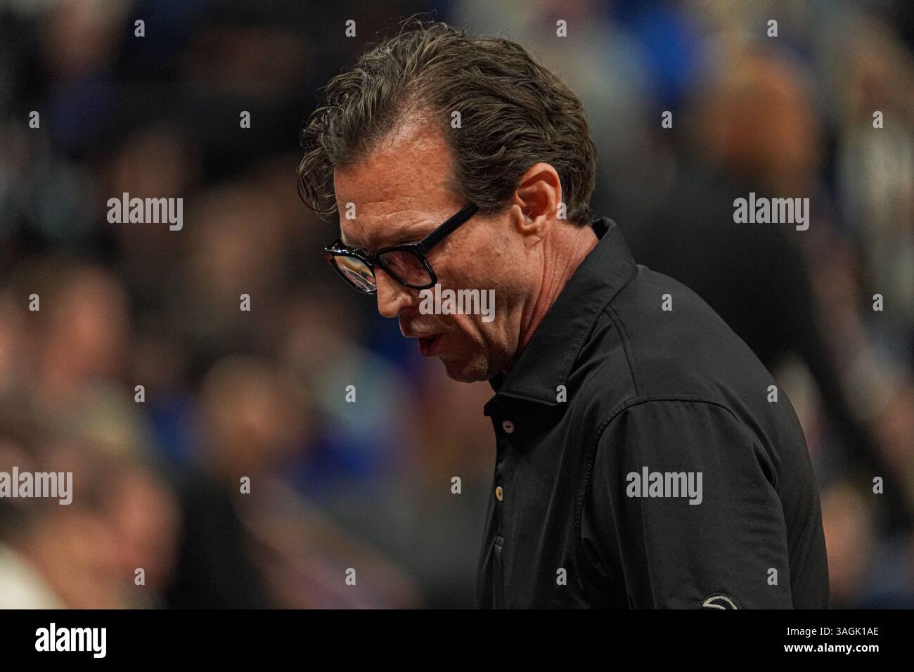 Orlando, Florida, USA, April 8, 2025, Atlanta Hawks head coach Quin ...