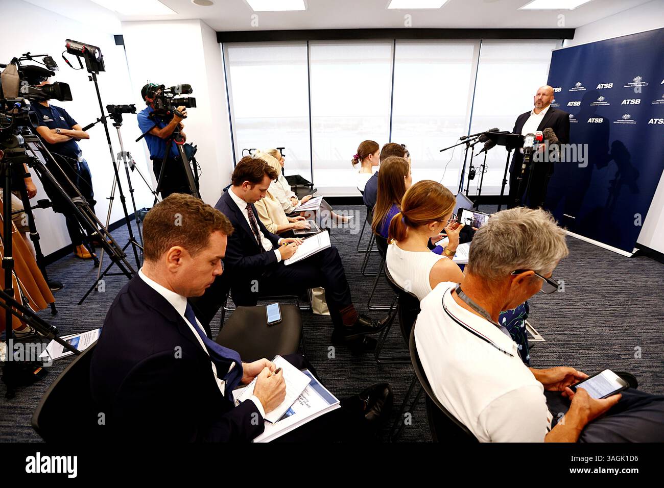 Chief Commissioner of the Australian Transport Safety Bureau Angus ...