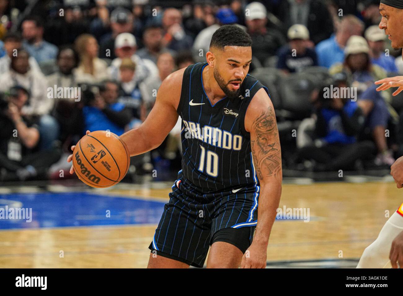 Orlando, Florida, USA, April 8, 2025, Orlando Magic guard Cory Joseph ...