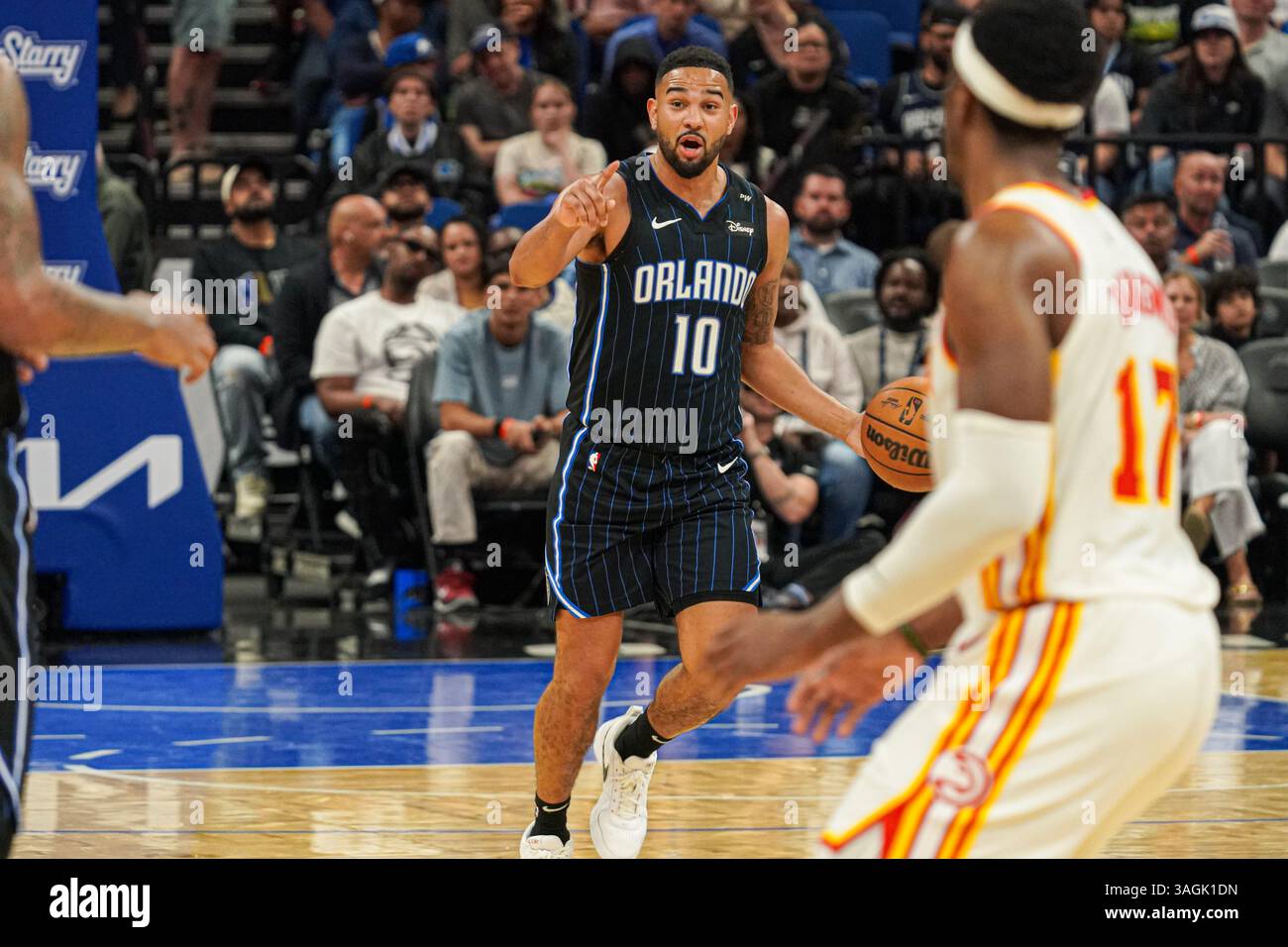 Orlando, Florida, USA, April 8, 2025, Orlando Magic guard Cory Joseph ...