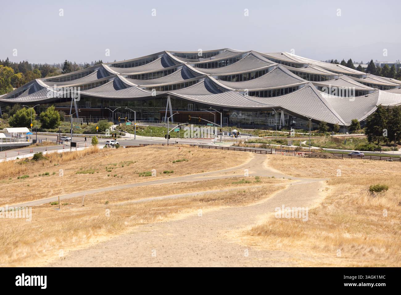 Mountain View, California, USA - August 30, 2024: Google Headquarters ...