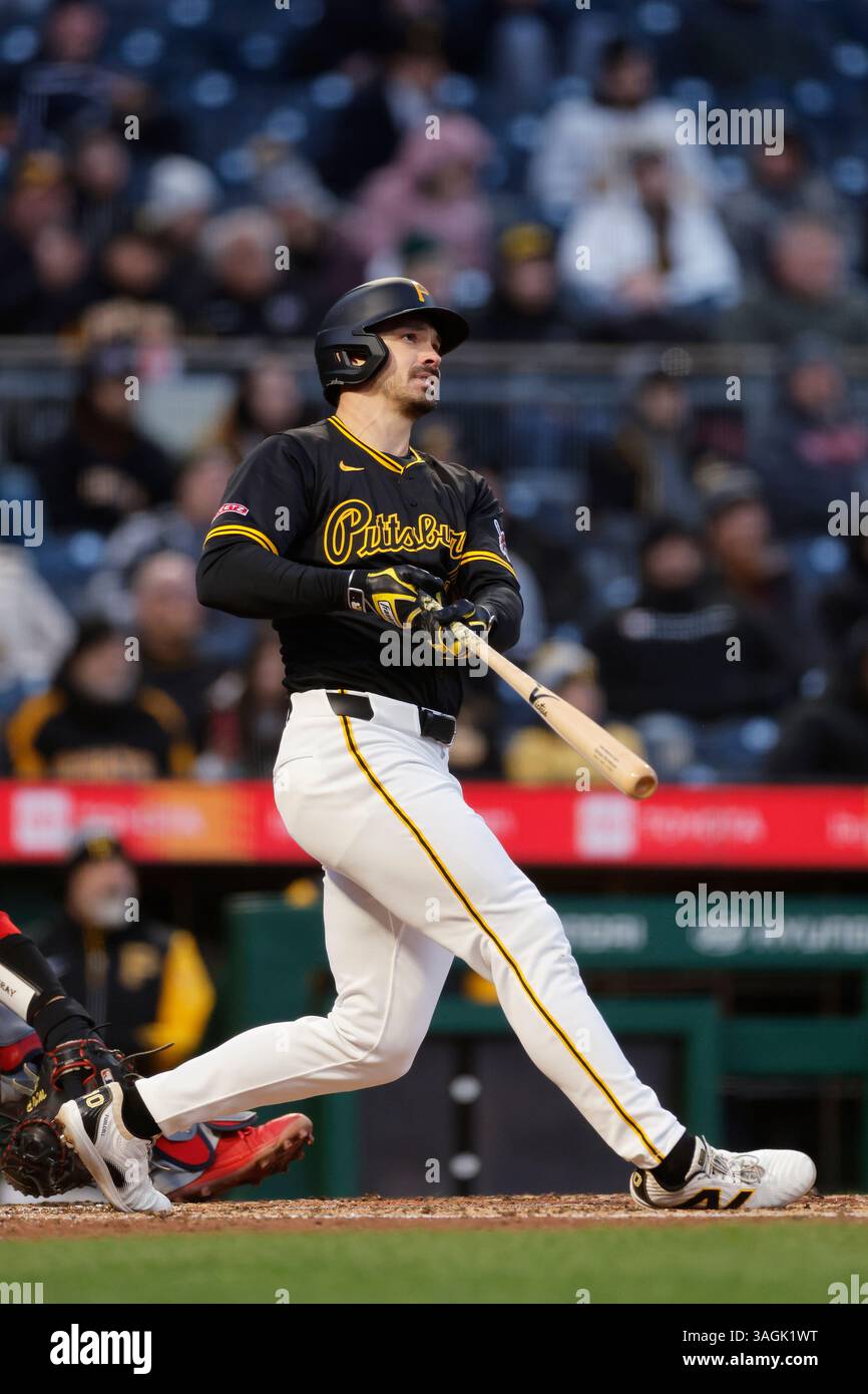 PITTSBURGH, PA - APRIL 08: Pittsburgh Pirates designated hitter Bryan ...