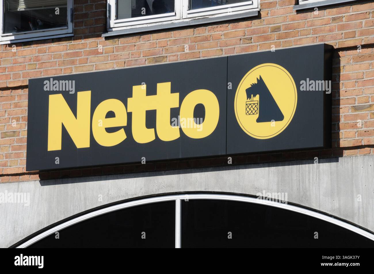 Copenhagen/ Denmark/08 APRIL 2025/ Netto grocery chain store in danish ...