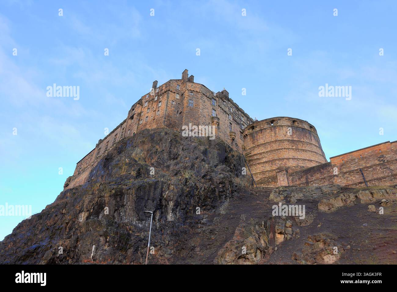 Edinburgh Castle, an 11th-century castle and barracks housing in ...