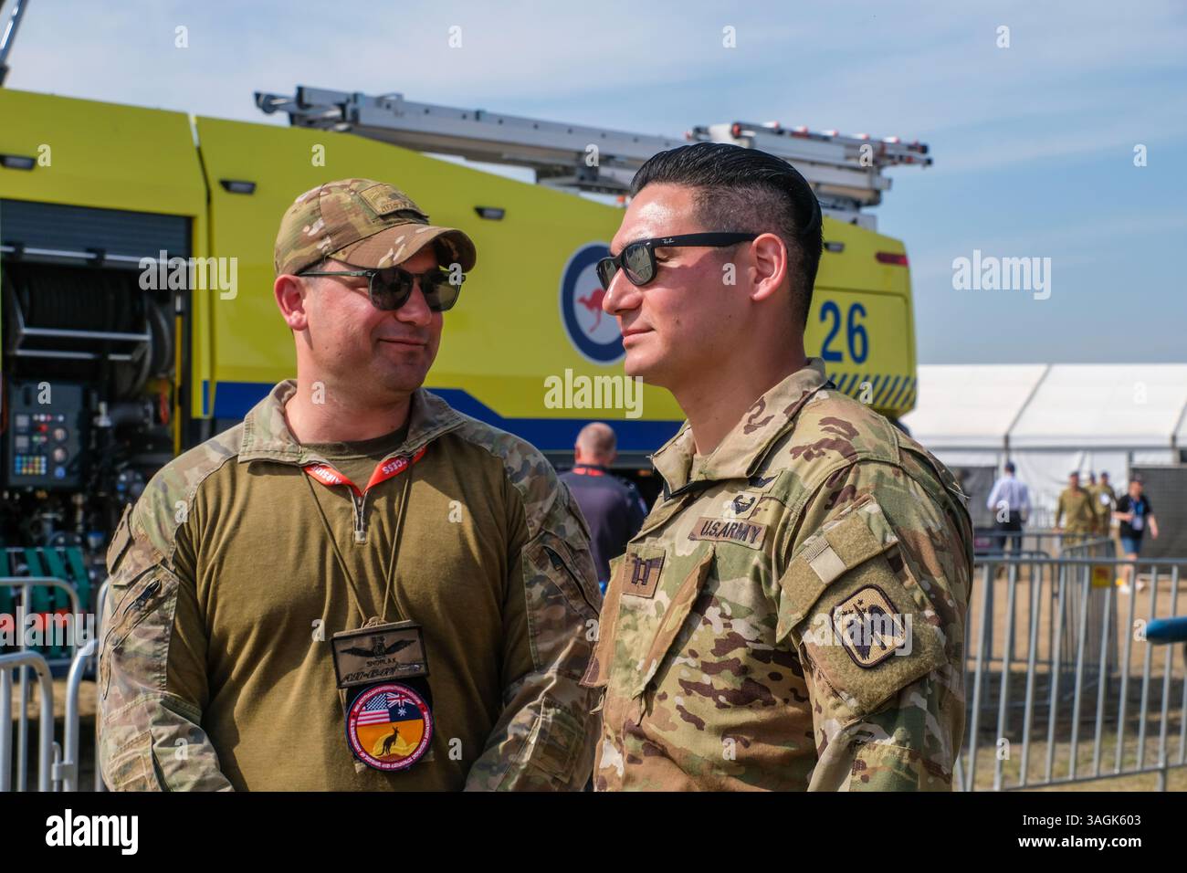 Avalon, Australia. 28th Mar, 2025. Australian Army Captain Alex ...