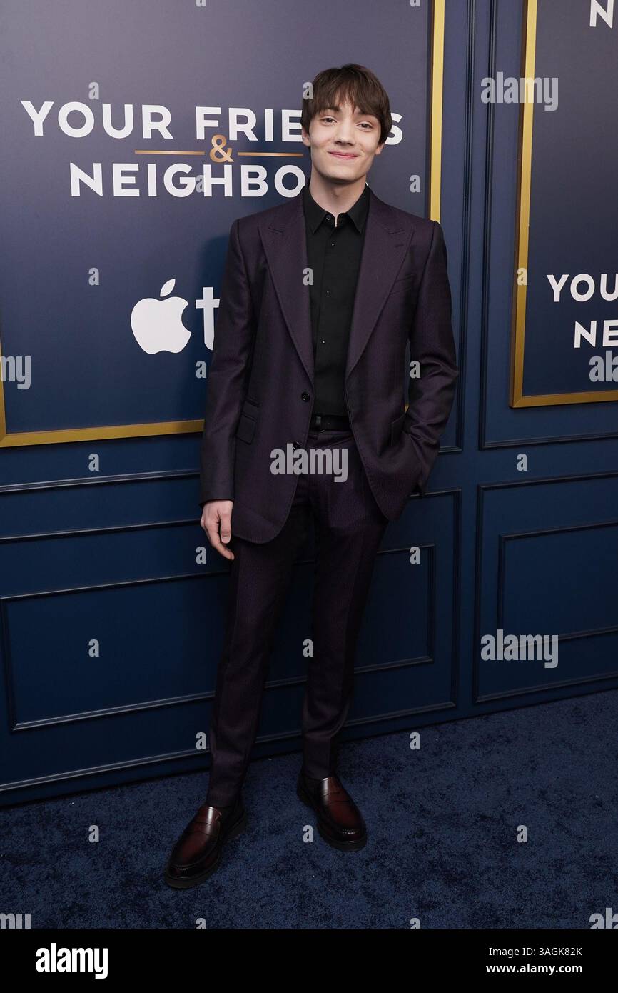 Ny. 08th Apr, 2025. Donovan Colan at arrivals for YOUR FRIENDS ...