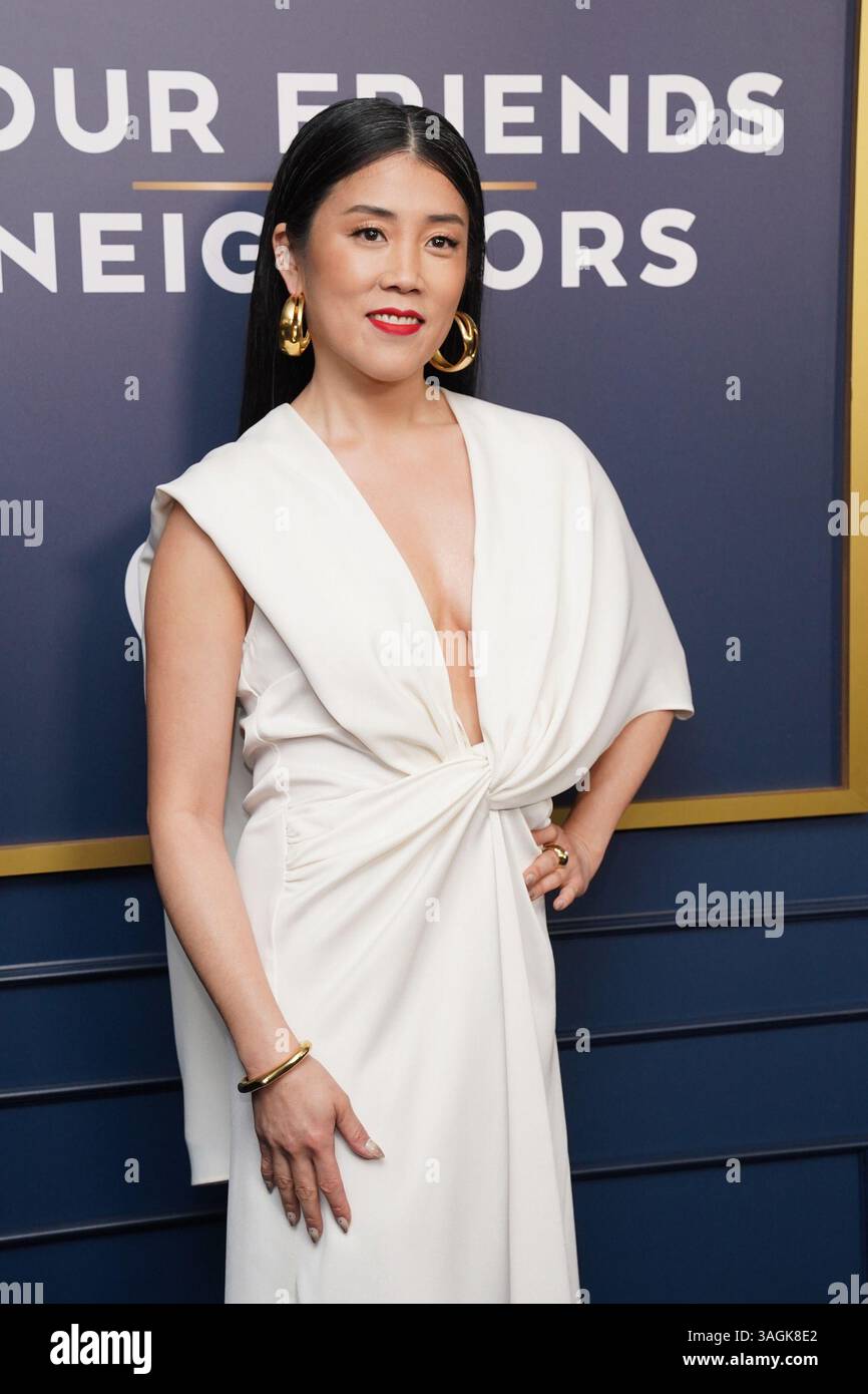 Ny. 08th Apr, 2025. Eunice Bae at arrivals for YOUR FRIENDS & NEIGHBORS Premiere, DGA New York ...