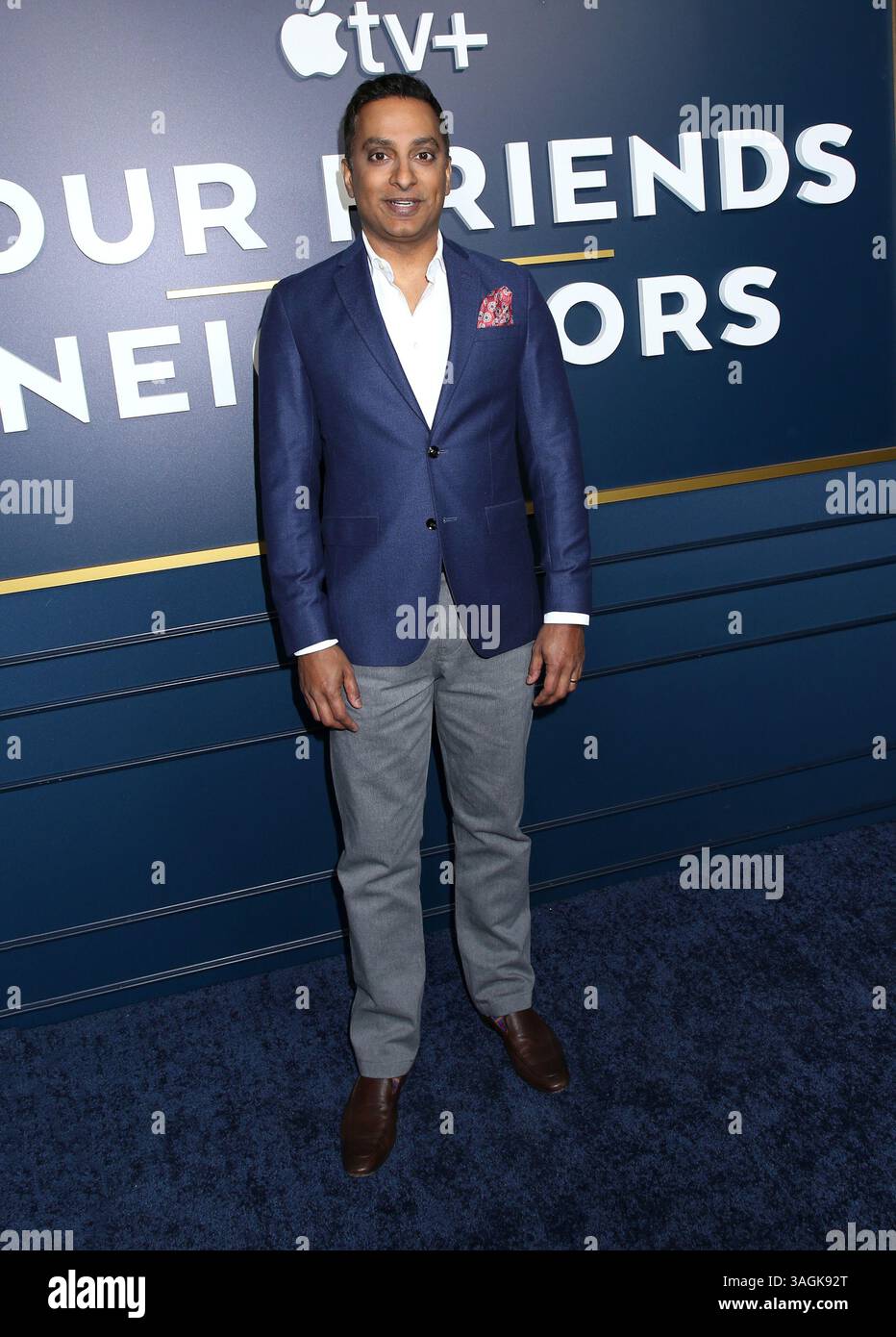 New York City, USA. 08th Apr, 2025. Manu Narayan attending Apple TV ...