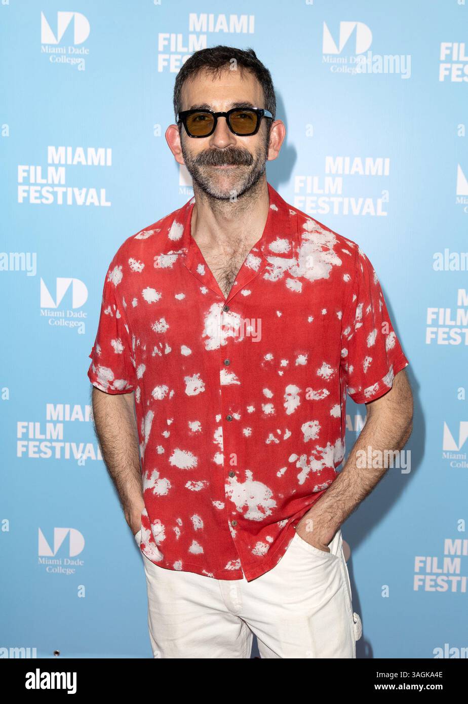 MIAMI, FL - APRIL 8: Actor Thomas Philip O’Neil arrives during The ...