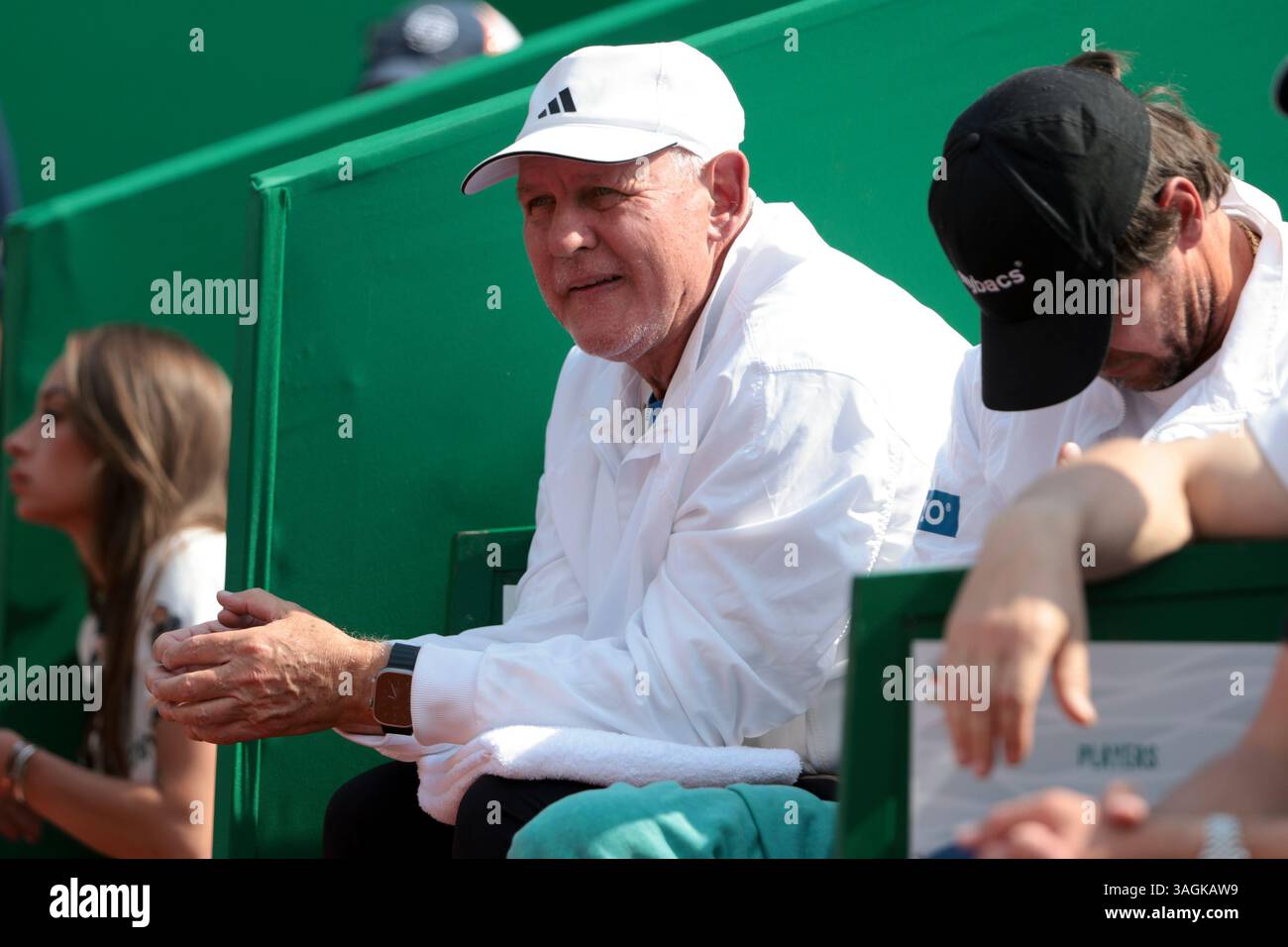 Alexander Zverev Sr. during day three of the Rolex Monte-Carlo Masters ...