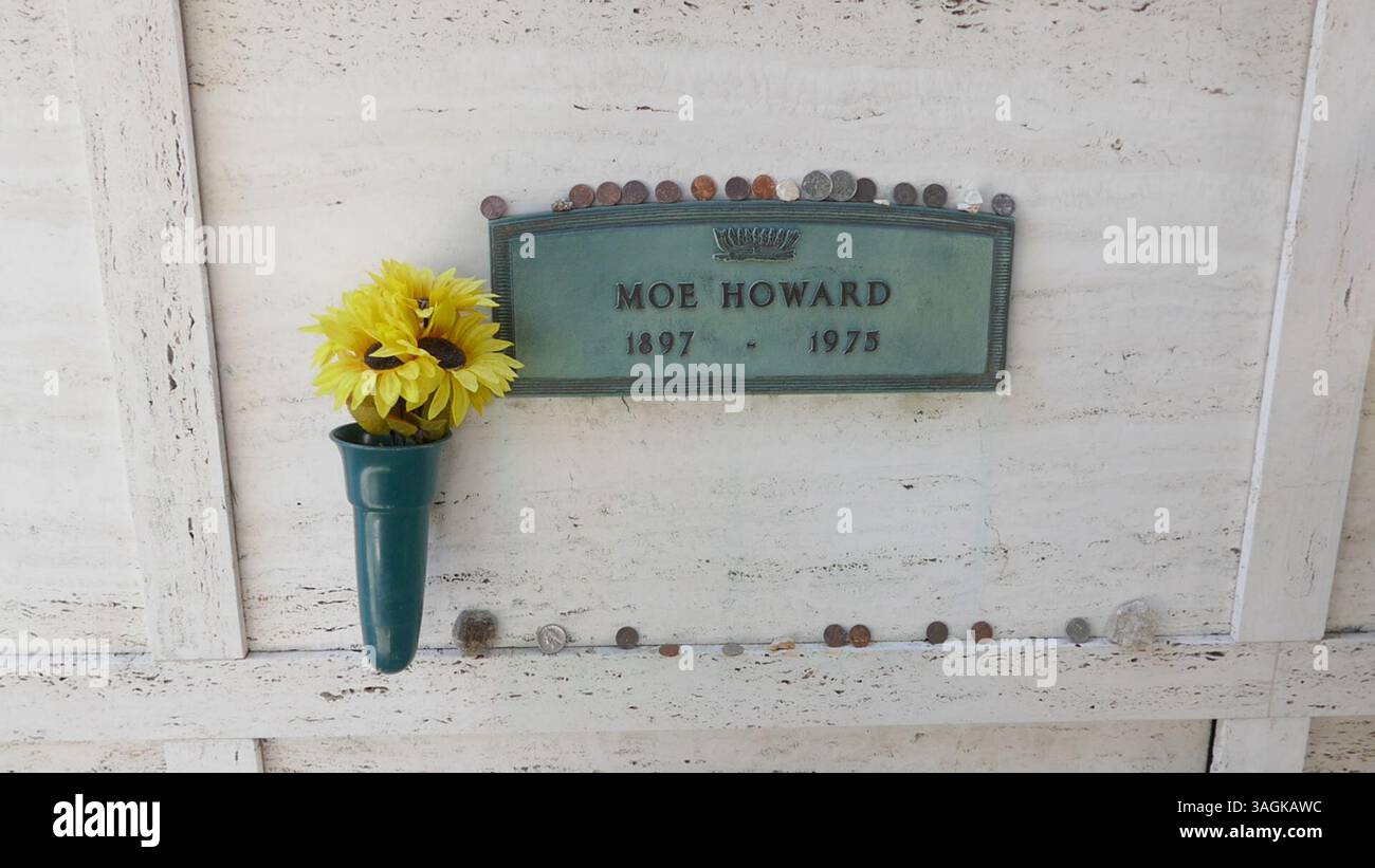 Culver City, California, USA 7th April 2025 Comedian Moe Howard of the ...