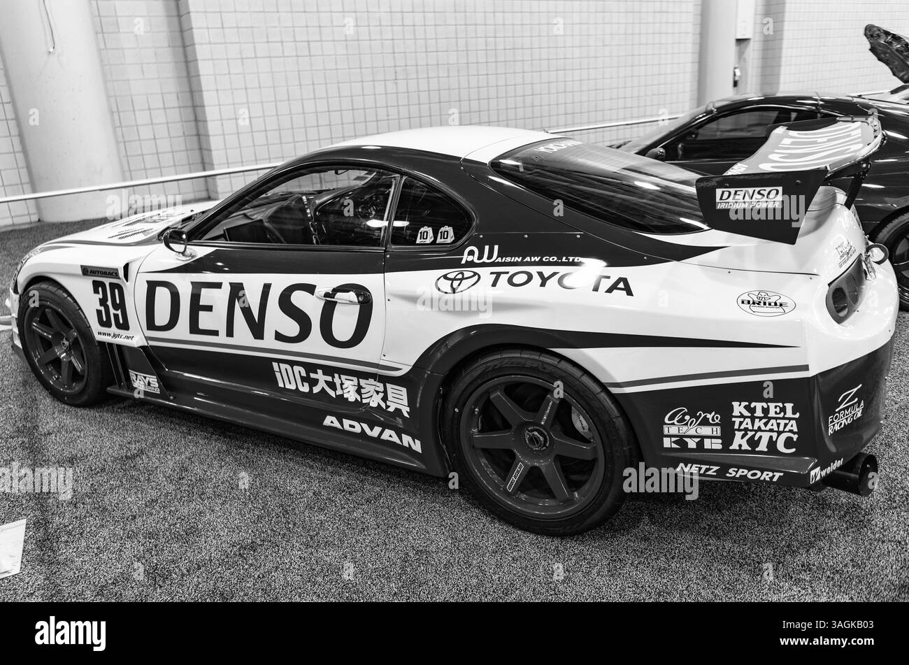 Toyota supra side view hi-res stock photography and images - Alamy
