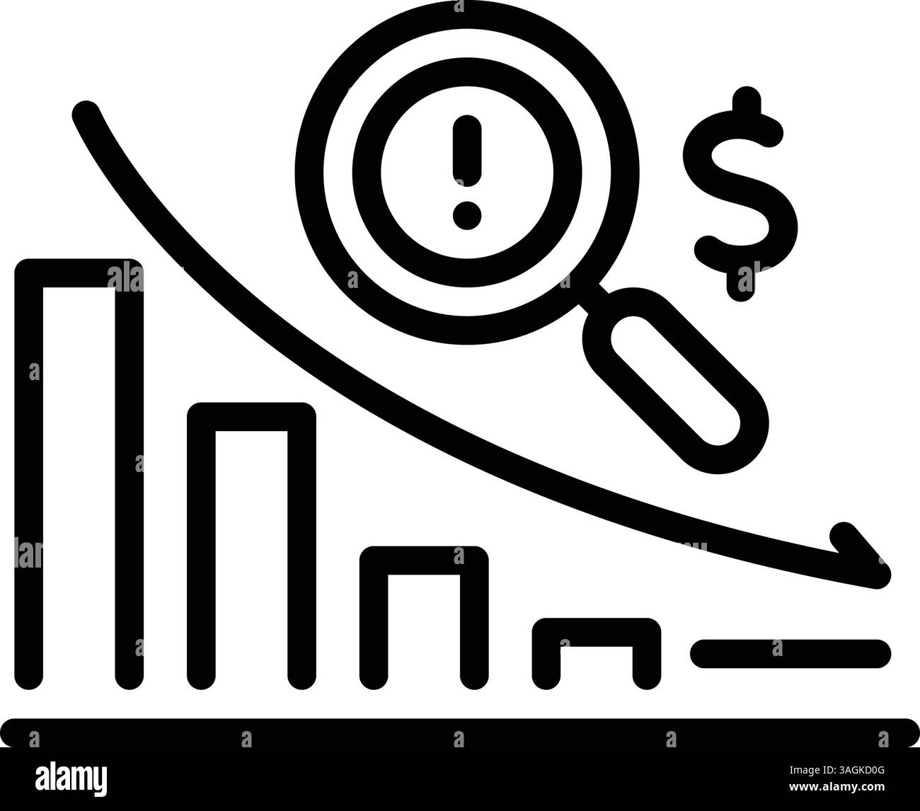 Icon for risk, stock market Stock Vector Image & Art - Alamy