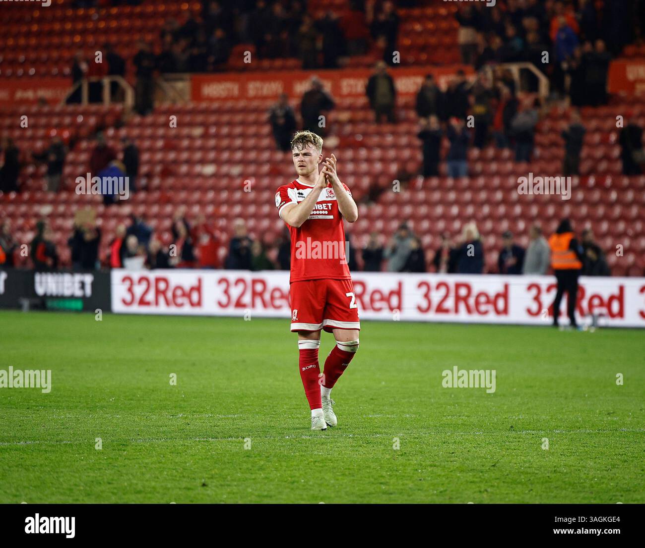 Riverside Stadium, Middlesbrough, UK. 8th Apr, 2025. EFL Championship ...