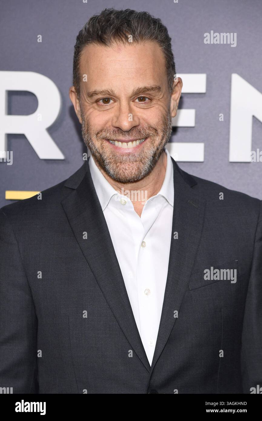New York, USA. 08th Apr, 2025. Matthew Rauch attends Apple TV 's 'Your ...