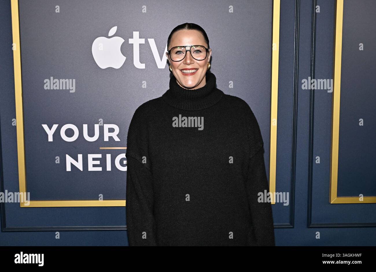 S.E. Cupp attends the Apple TV+ premiere of "Your Friends & Neighbors ...