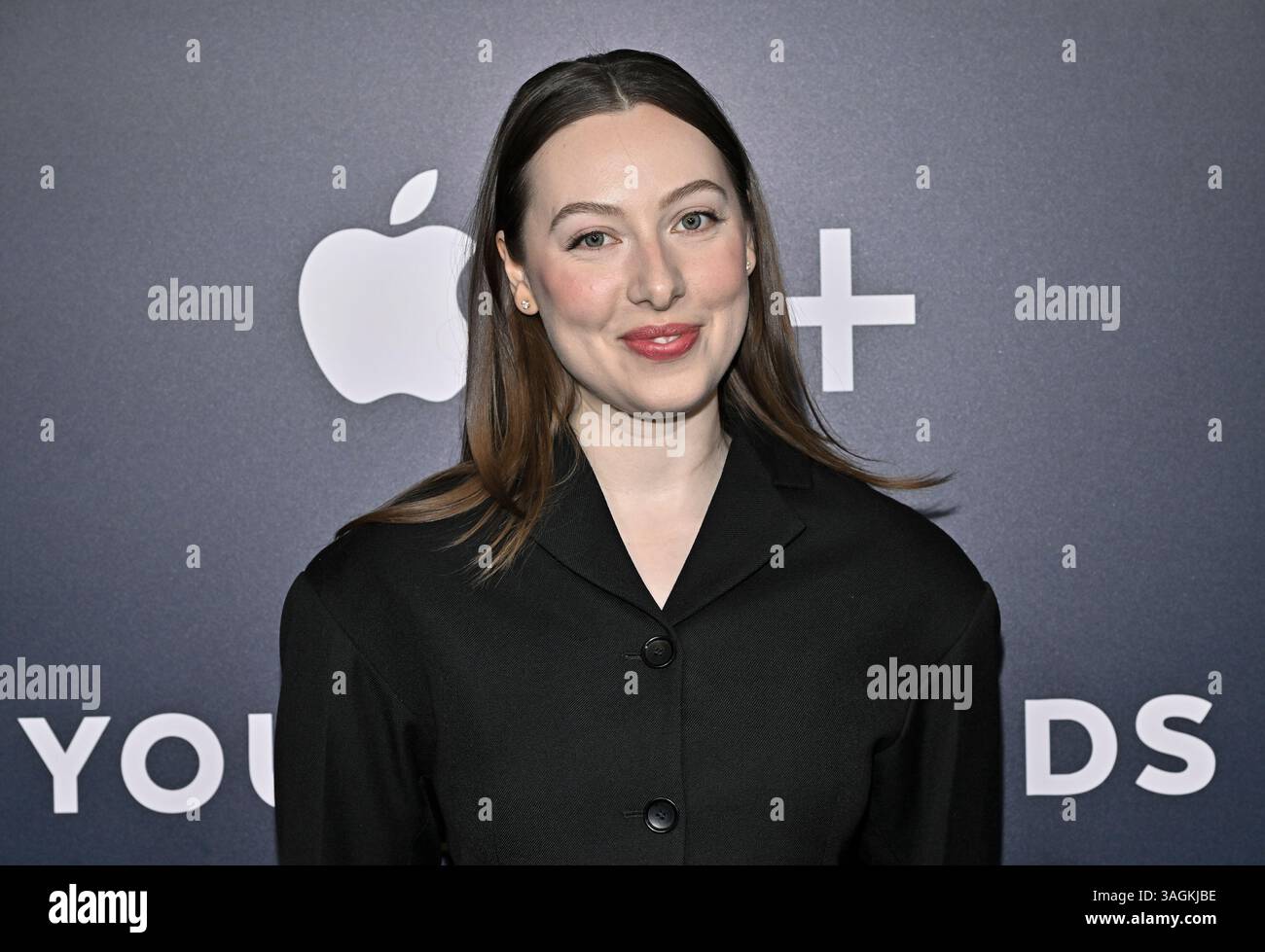 Kitty Hawthorne attends the Apple TV+ premiere of "Your Friends ...