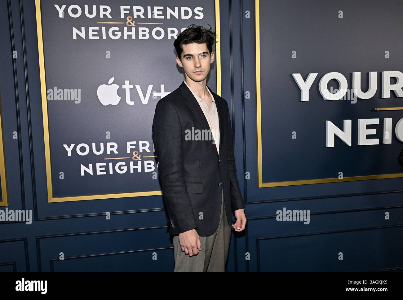 Daniel Dale attends the Apple TV+ premiere of "Your Friends & Neighbors ...