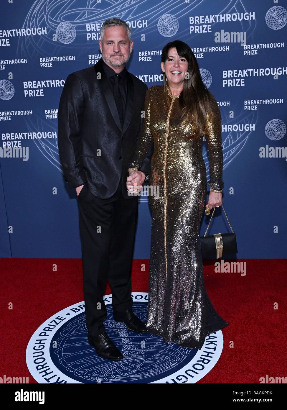 April 5, 2025, Santa Monica, California, USA: Sam Sheridan and Patty ...