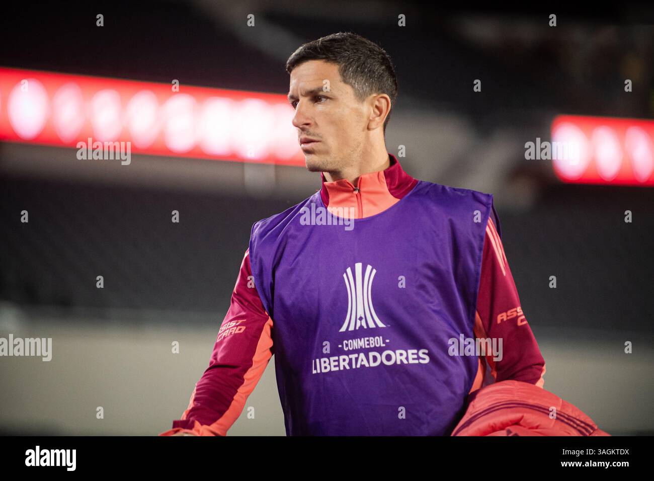 Buenos Aires, Argentina. 08th Apr, 2025. Ignacio Fernandez of River ...