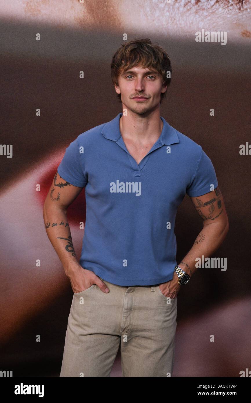 Hollywood, California, USA 8th April 2025 Actor Hart Denton attends ...