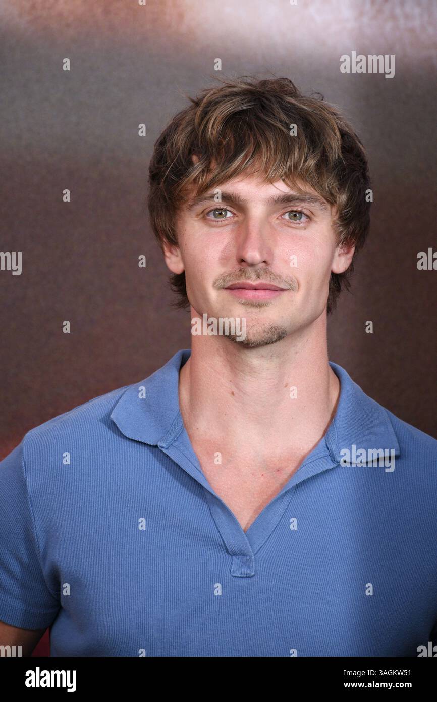 Hollywood, California, USA 8th April 2025 Actor Hart Denton attends ...