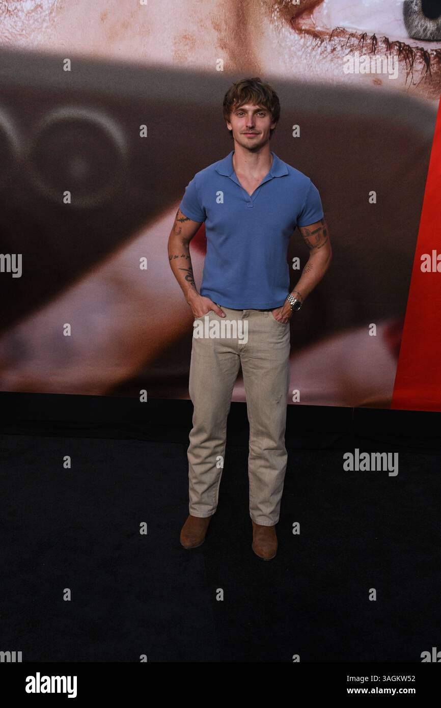 Hollywood, California, USA 8th April 2025 Actor Hart Denton attends ...